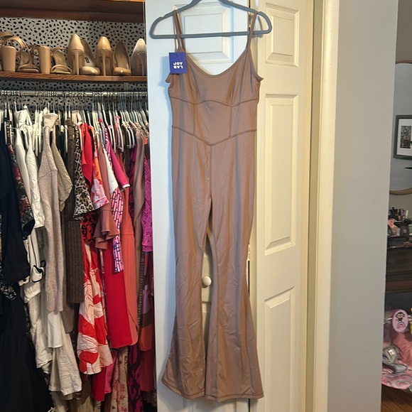 JoyLab | Pants & Jumpsuits | Joy Lab Nude Jumpsuit Womens M Nwt | Poshmark